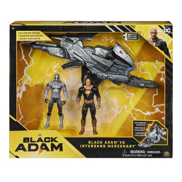 DC Comics | Toys | Dc Comics Black Adam Vs Intergang Mercenaryplayset ...